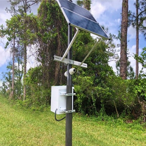 Solar Powered Kits for Camera & Video Surveillance Systems - Sun-In-One™