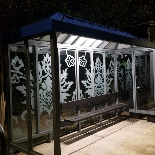 Solar LED Bus Shelter Lighting and Power Kits - Sun-In-One™