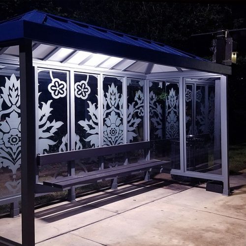 Solar LED Bus Shelter Lighting and Power Kits - Sun-In-One™
